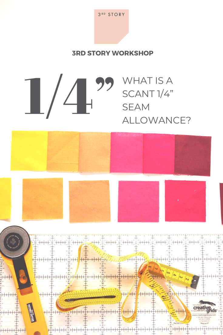 Tutorial: What is a Scant 1/4″? | 3rd Story Workshop