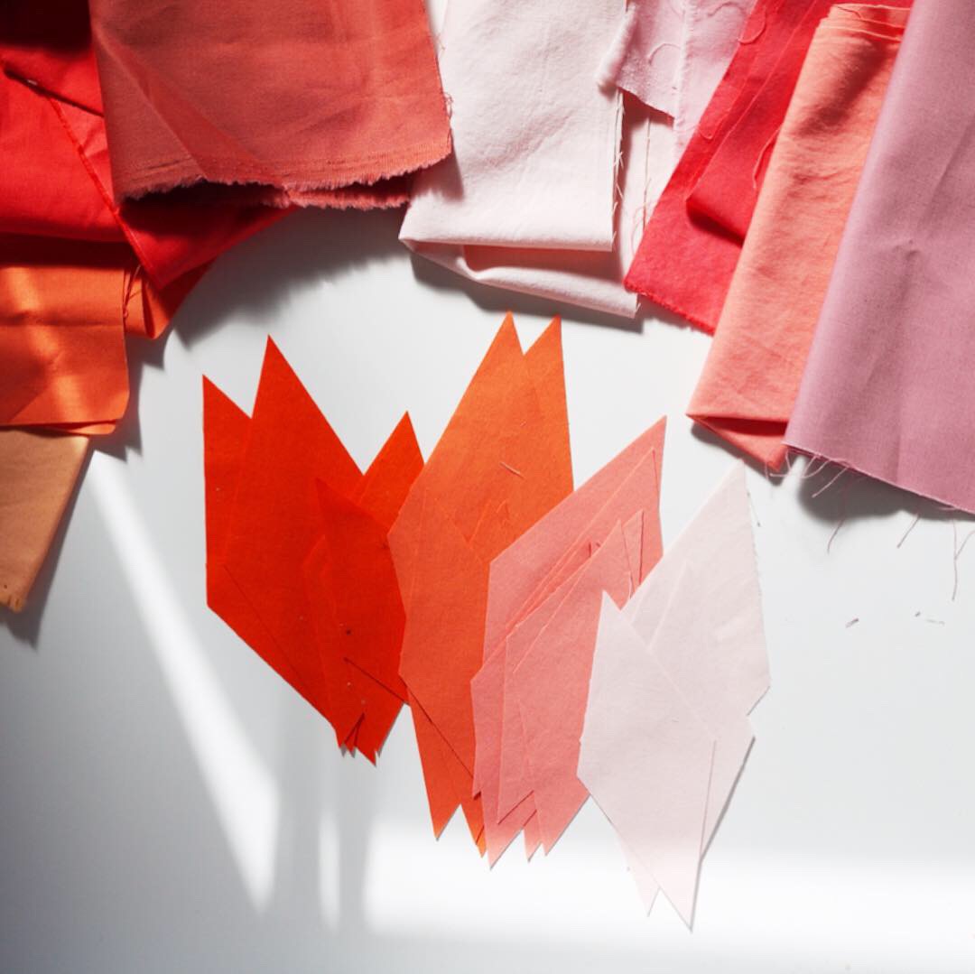 Tutorial: Cutting Fabric Diamonds | 3rd Story Workshop