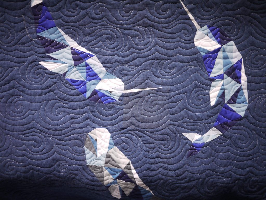 Dancing Narwhal #2 – Digital Pattern | 3rd Story Workshop