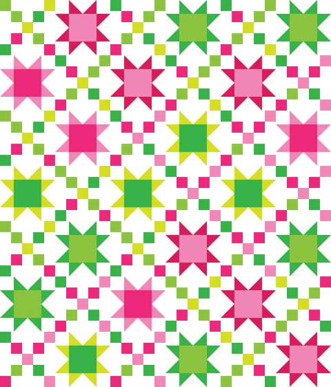 Free Pattern: Sawtooth Irish Chain | 3rd Story Workshop